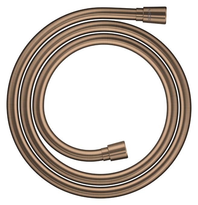 AXOR Shower hoses: Metal effect shower hose 1.60 m with conical nuts ...