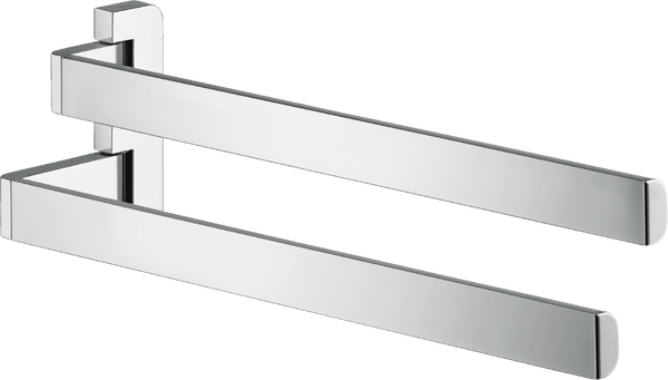 AXOR Accessories: AXOR Universal Softsquare, Towel holder twin-handle, Item No. 42821000
