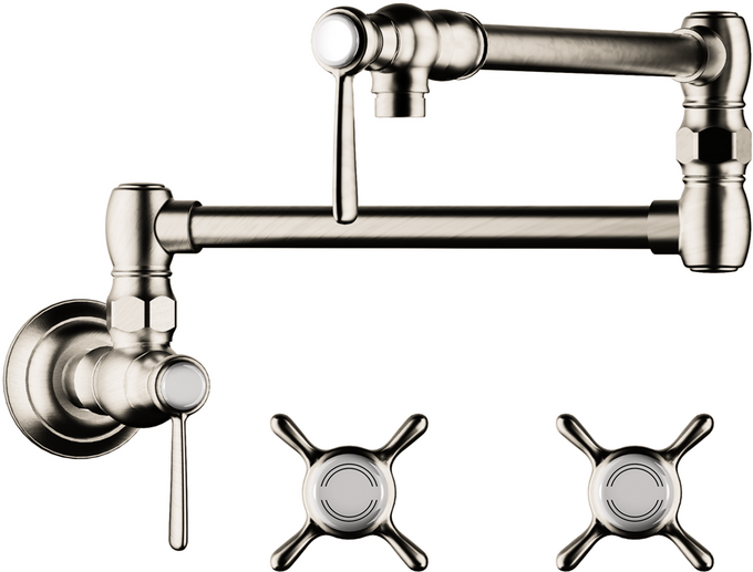 AXOR Kitchen sink mixers: AXOR Montreux, Pot Filler, Wall-Mounted, Art ...