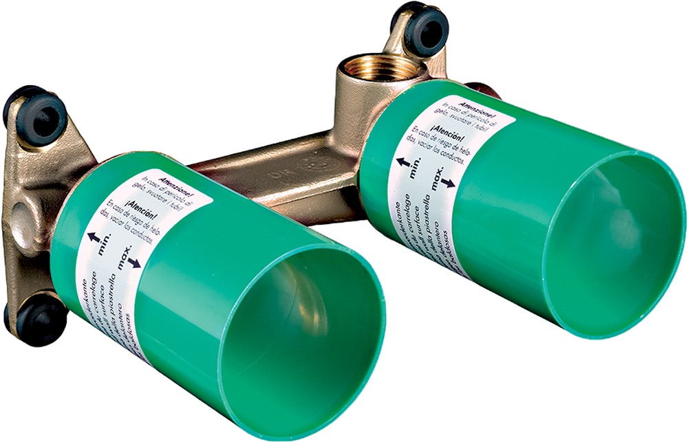 雅生 暗装预埋件 用于暗装墙出水单把手面盆, 货号 13623187 | Hansgrohe Pro CN