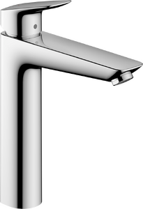 汉斯格雅 面盆龙头: 洛捷丝, 单把手面盆龙头110，带提拉落水套件, 货号 71251007 | Hansgrohe Pro CN