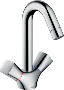 汉斯格雅 面盆龙头: 洛捷丝, 单把手面盆龙头110，带提拉落水套件, 货号 71251007 | Hansgrohe Pro CN