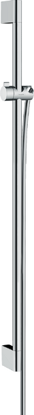 hansgrohe Wallbars: Unica, Shower bar Pulsify S 90 cm with push slider ...