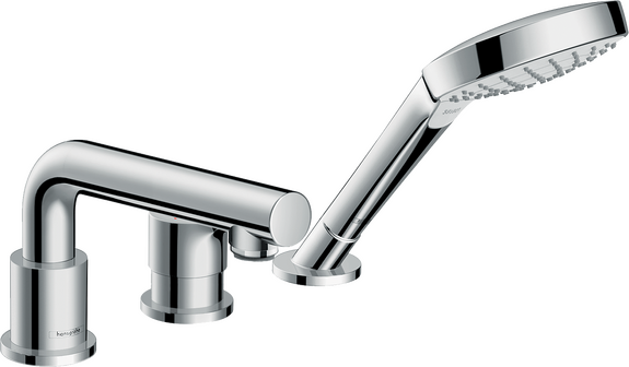 Talis S Bath mixers: 2 outlets, Chrome, Item No. 72416000