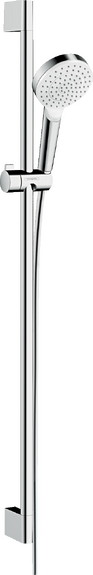 hansgrohe Shower rail sets: Crometta, Shower set 100 1jet EcoSmart with ...