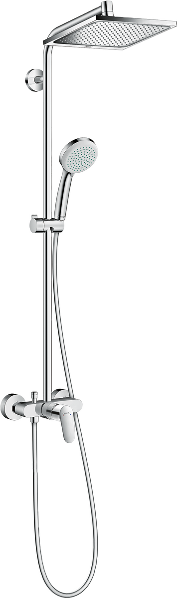 汉斯格雅 花洒管: 柯洛梅达 E, 单种出水模式, 货号 27345007