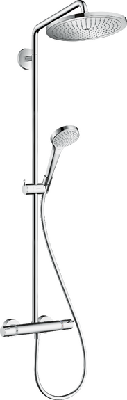 hansgrohe Colonnes de douche: Croma Select S, 1 type de jet, N° article 26790000