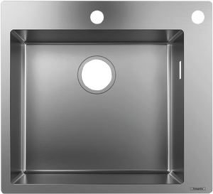 hansgrohe Sinks: S71, S711-F655 Built-in sink 180/450, Item No. 43309800