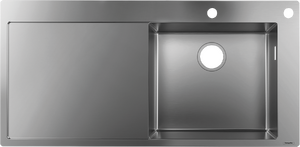 hansgrohe Sinks: S71, S719-U765 Under-mount sink 370/370, Item No. 43430800