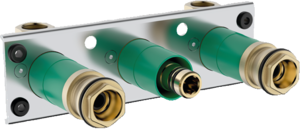 hansgrohe Concealed Basic set bath/shower mixers: Basic set for single ...