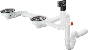 hansgrohe Sinks: S51, S510-U770 Under-mount sink 370/370, Item No. 43434170