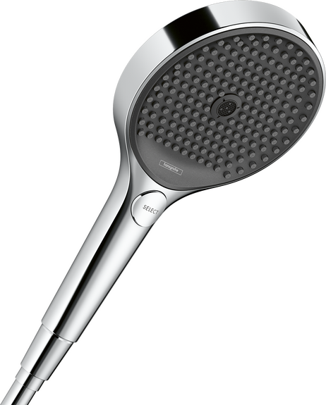 hansgrohe Hand showers: Rainfinity, 3 spray modes, Item No. 26865000