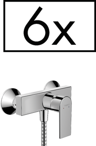 福涅斯 Shape 淋浴龙头: 1 个出水设备, 镀铬, 货号 71650007