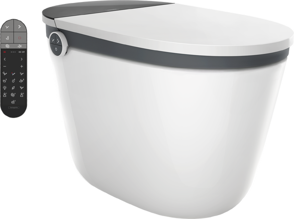 汉斯格雅 智能一体座便器: 纯境, 智能一体坐便器（舒适版）305mm, 货号 22400007