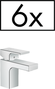 汉斯格雅 面盆龙头: 福涅斯 Shape, 暗装墙出水单把手面盆龙头，出水嘴204mm（不含预埋件）, 货号 71578007