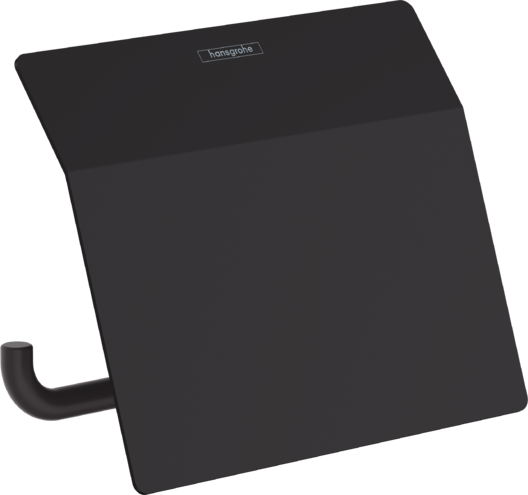 hansgrohe Doplňky: AddStoris, Držák na toaletní papír s krytkou, Č ...