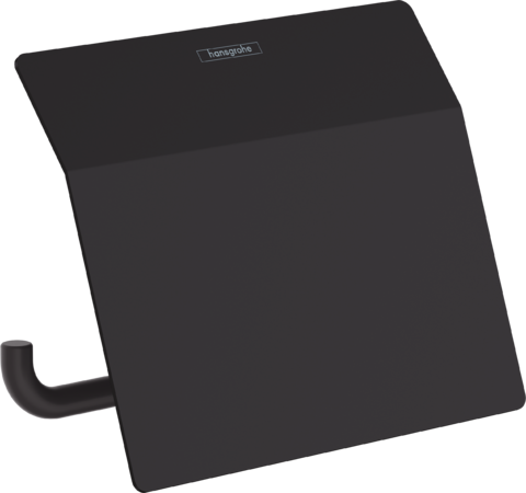 hansgrohe Accessoires: AddStoris Q, Toilettenpapierhalter mit Deckel ...