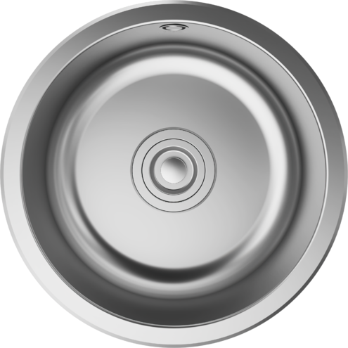 hansgrohe Sinks: S43, S430-F400 Built-in sink 400 incl. manual drain ...