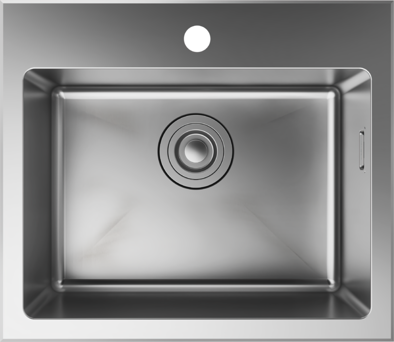 hansgrohe Sinks: S43, S431-F400 built-in sink 450 1-hole incl. manual ...