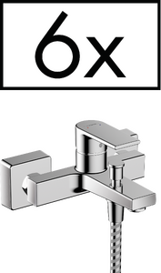 hansgrohe Showerpipes: Vernis Shape, 1 stråletype, Art.nr. 26286000 ...