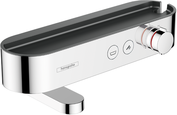 ShowerTablet Select Bath mixers: 2 functions, Chrome, Item No. 24340000