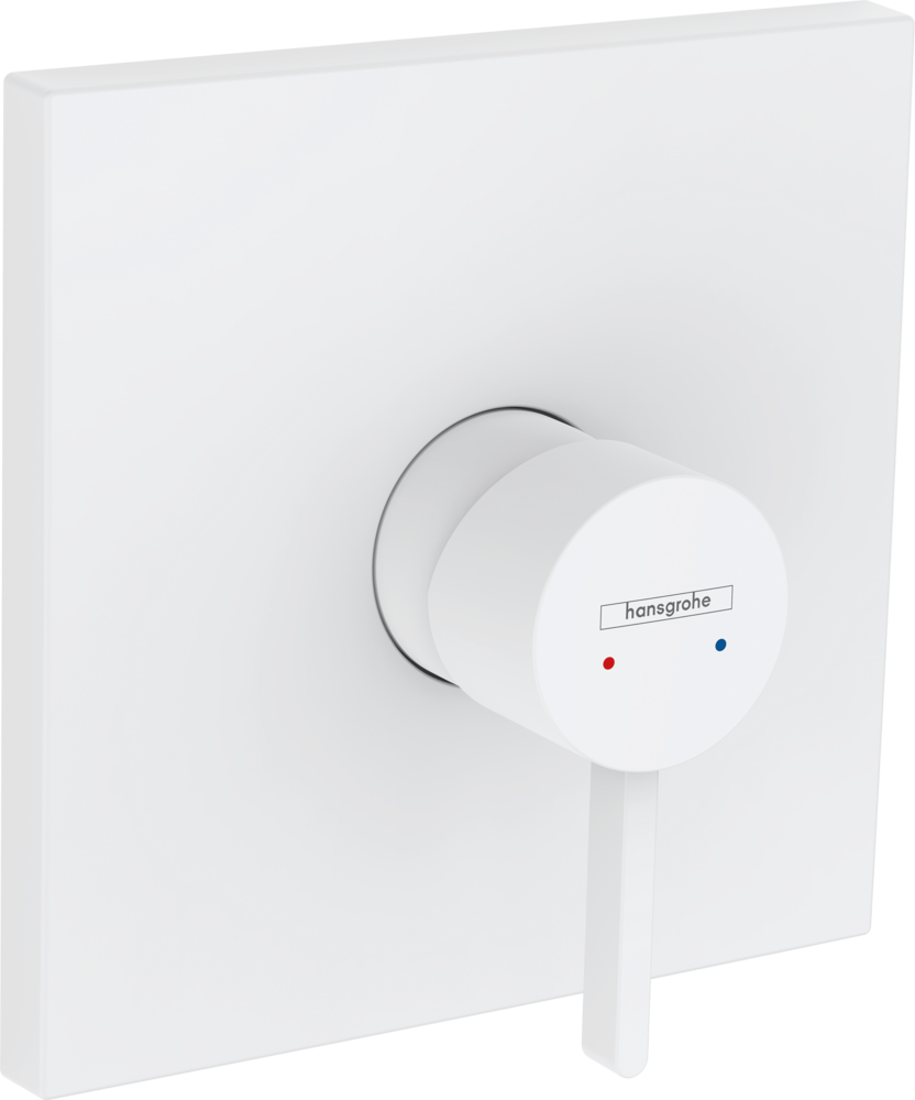 Finoris Shower mixers: 1 function, Matt White, Item No. 76615700