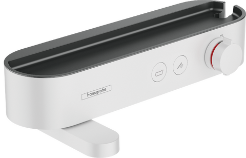 ShowerTablet Select Bath mixers: 2 functions, Matt White, Item No. 24340700