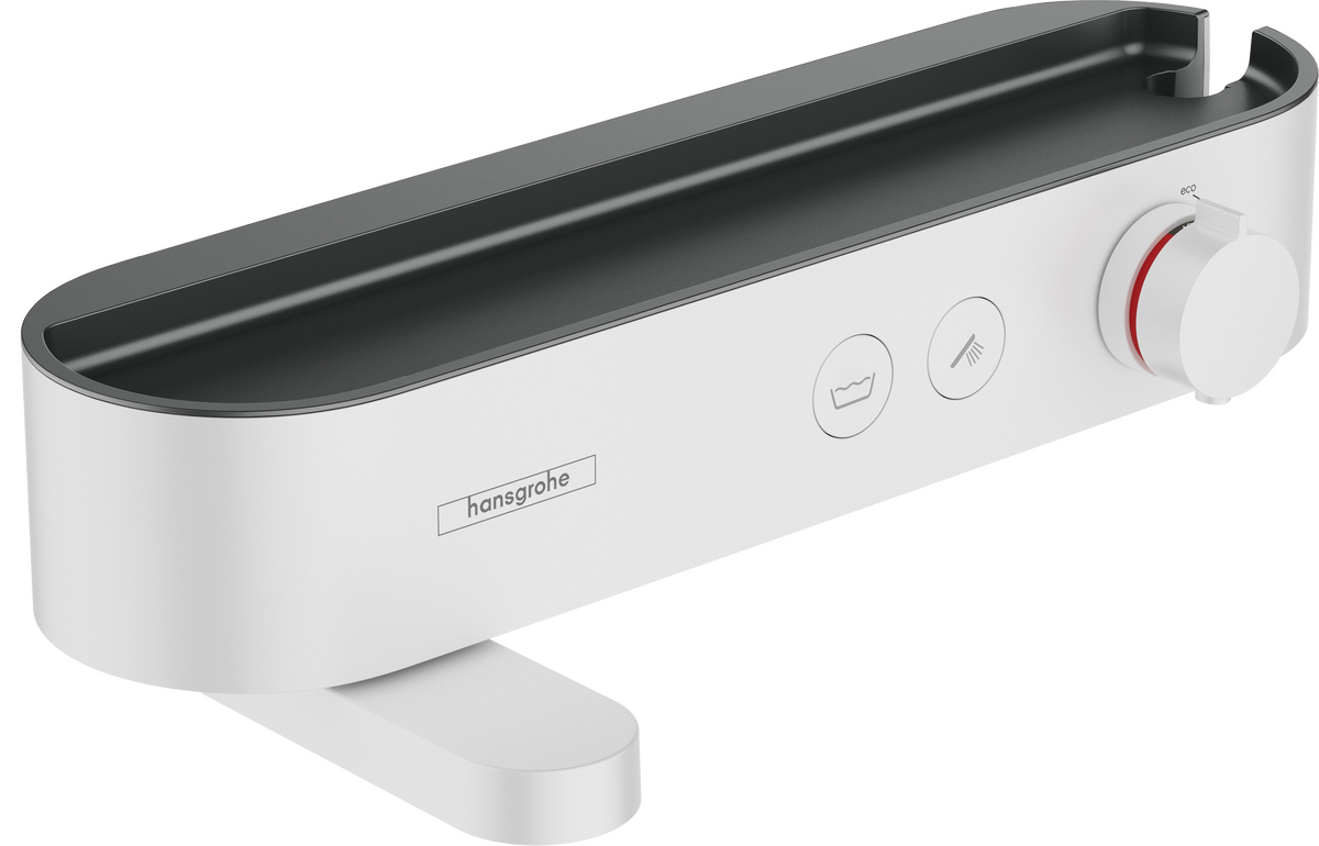 ShowerTablet Select Bath mixers: 2 functions, Matt White, Item No ...