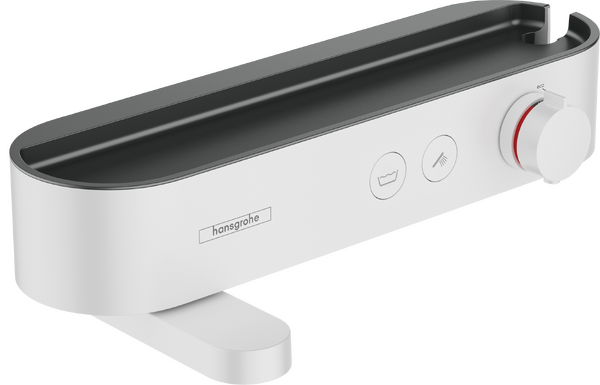 ShowerTablet Select Bath mixers: 2 functions, Matt White, Item No. 24340700