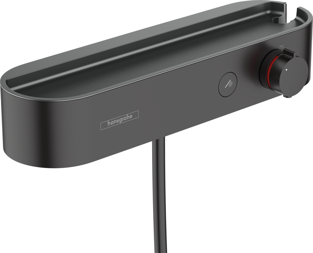 ShowerTablet Select 淋浴龙头: 单功能, 摩登黑, 货号 24360677