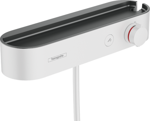 ShowerTablet Select Dusjarmaturer: 1 uttak, Matt hvit, Art.nr. 24360700