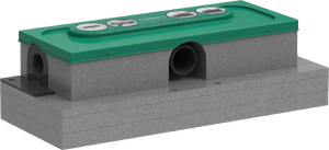 hansgrohe Concealed Basic set bath/shower mixers: RainSelect, Basic set ...