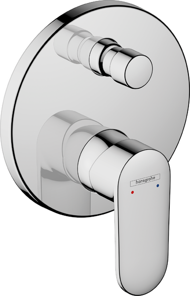 Vernis Blend Bath mixers: designed to run 2 outlets, chrome, Item No ...