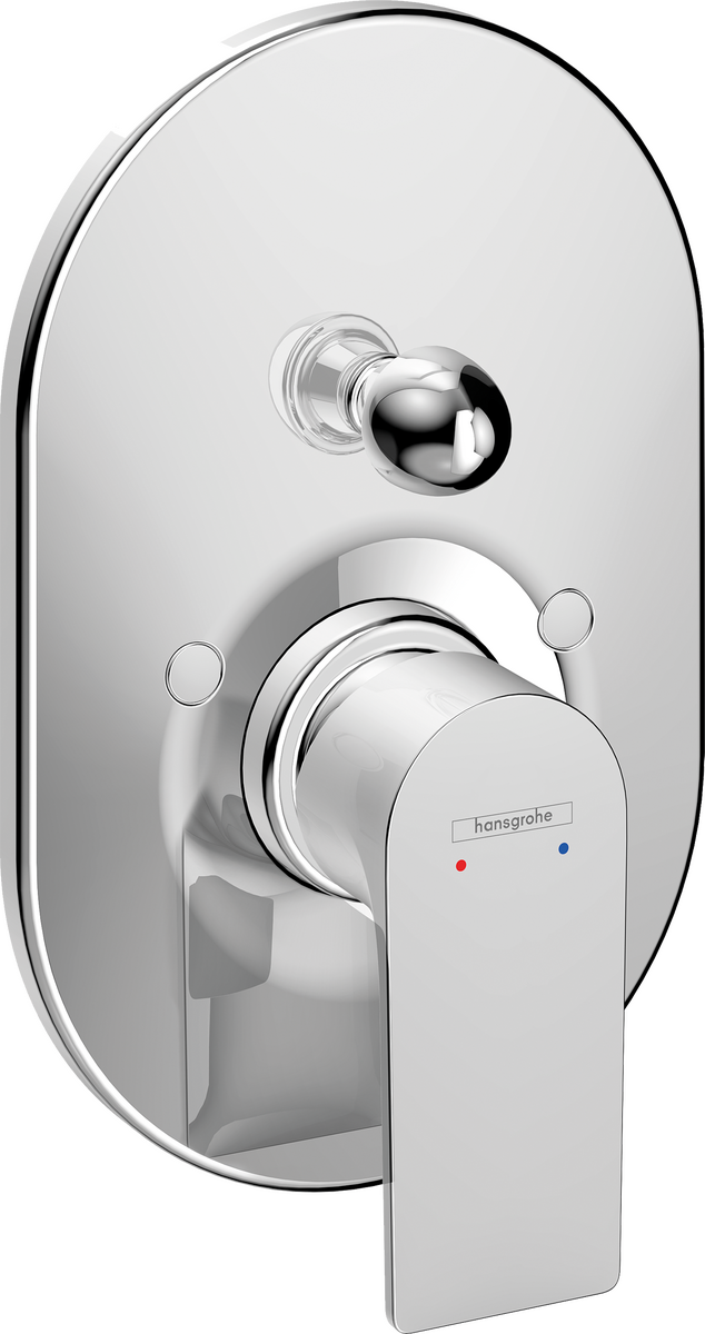 Rebris E Bath mixers: 2 functions, Chrome, Item No. 72459000