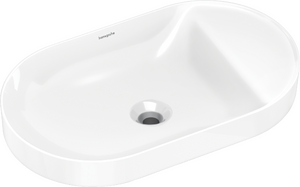 汉斯格雅 面盆: 闻汐 U, 碗盆675 x 395，不带龙头安装孔, 货号 22424007