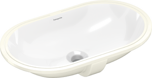 汉斯格雅 面盆: 闻汐 U, 碗盆675 x 395，不带龙头安装孔，带右侧置物平台, 货号 22423007 | Hansgrohe Pro CN