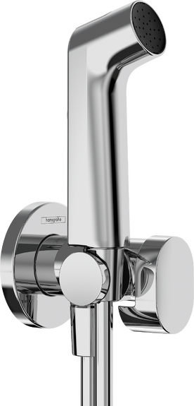 hansgrohe Porter sets: Bidette hand shower 1jet S EcoSmart for cold ...