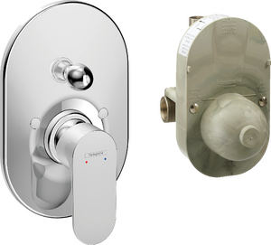 hansgrohe caño de bañera: Rebris S, Caño de bañera, ref. 72430000