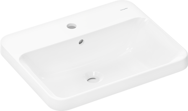 hansgrohe Washbasins: Xuniva Q, Above counter basin 550/450 with tap ...