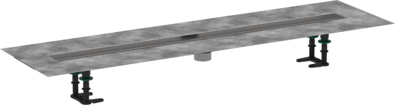 hansgrohe Rough, Shower Drains: RainDrain, Rough 2" outlet 39 3/8", Art ...