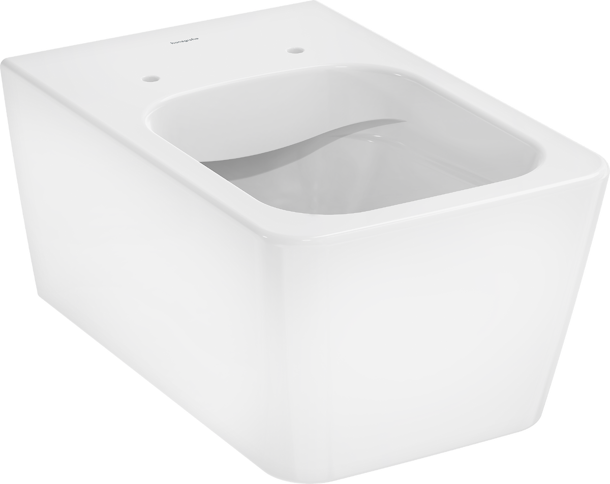 hansgrohe Toilets: EluPura Q, Wall hung WC AquaFall Flush, Item No ...
