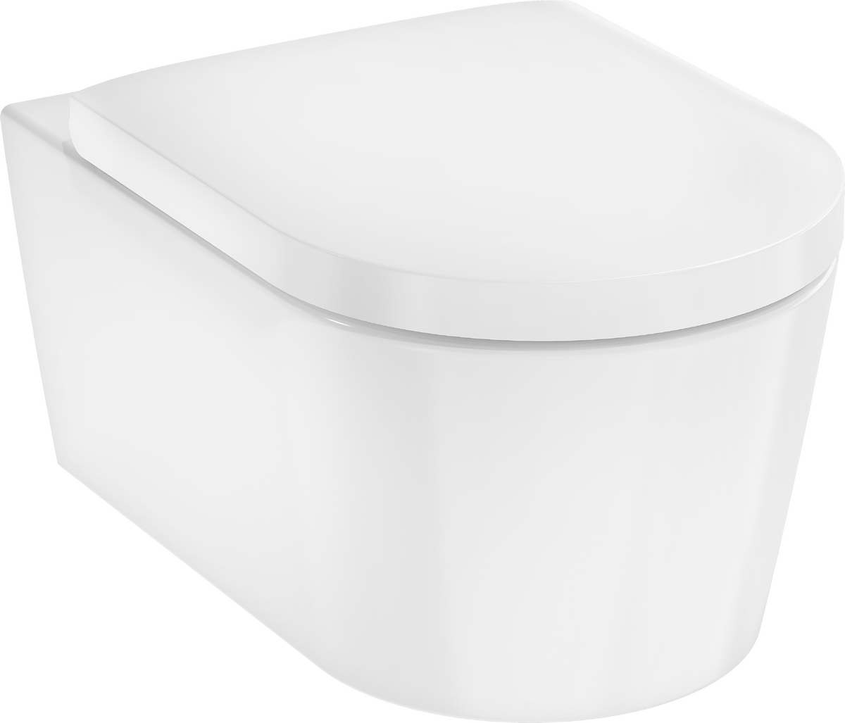 hansgrohe Toilet combinations: EluPura S, Wall hung WC Set 540 AquaFall ...