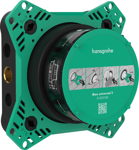 hansgrohe Ingebouwde basisset bad/douchemengkranen: iBox universal 2 ...