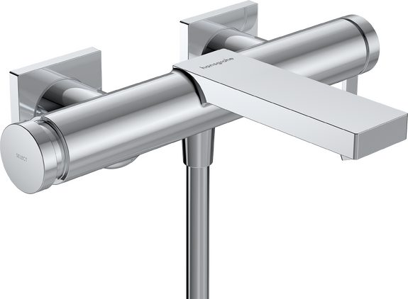 Tecturis E Bath mixers: 2 functions, Chrome, Item No. 73420000