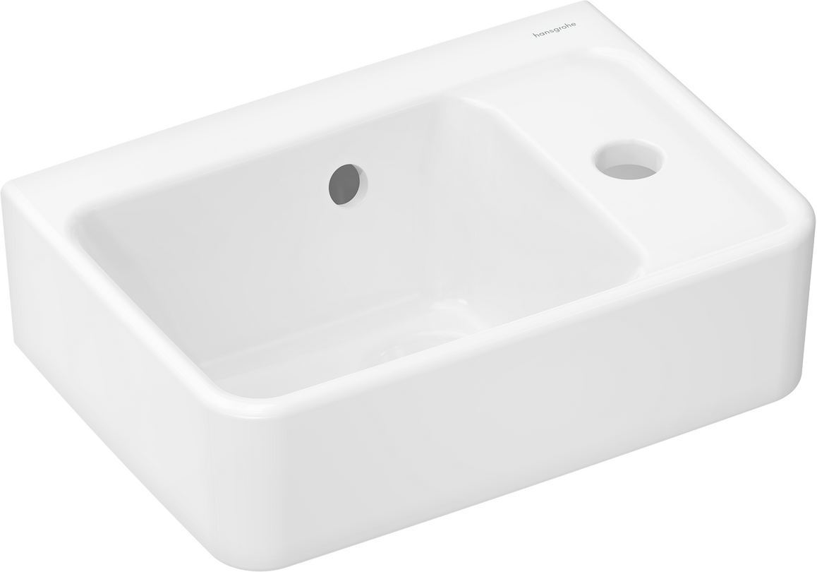 hansgrohe Washbasins: Xanuia Q, Handrinse basin 360/250 with tap hole ...