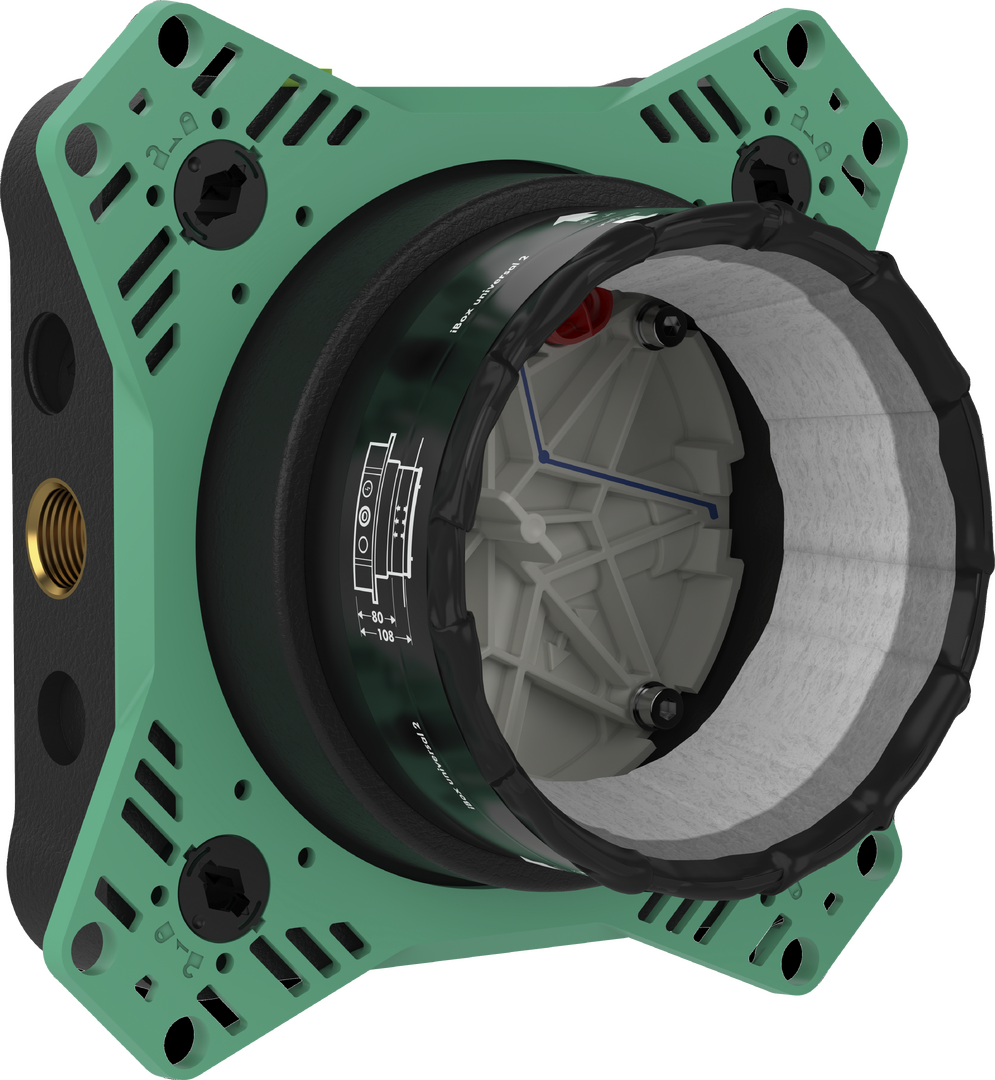 hansgrohe Grundkörper Wannen-/Brausearmaturen: iBox universal 2 ...