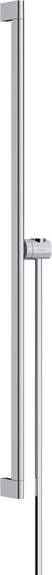 hansgrohe Wandgrepen: Unica, Unica douchestang S Puro 90 cm met easy ...