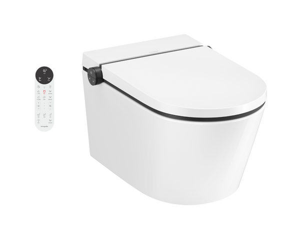 汉斯格雅 智能一体坐便器: 纯境 Element S, 智能一体壁挂式坐便器（豪华版）, 货号 22469007