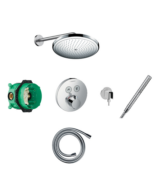 hansgrohe BOMs: Croma Select S, Croma Select 180 overhead, baton hand ...