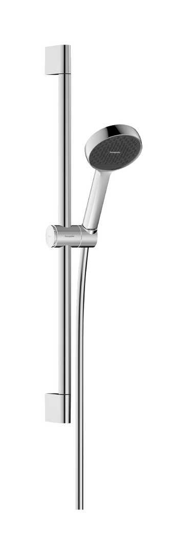 hansgrohe Set de barra de pared: Activera S, Set de ducha 95 1jet EcoSmart con barra de 65 cm ...